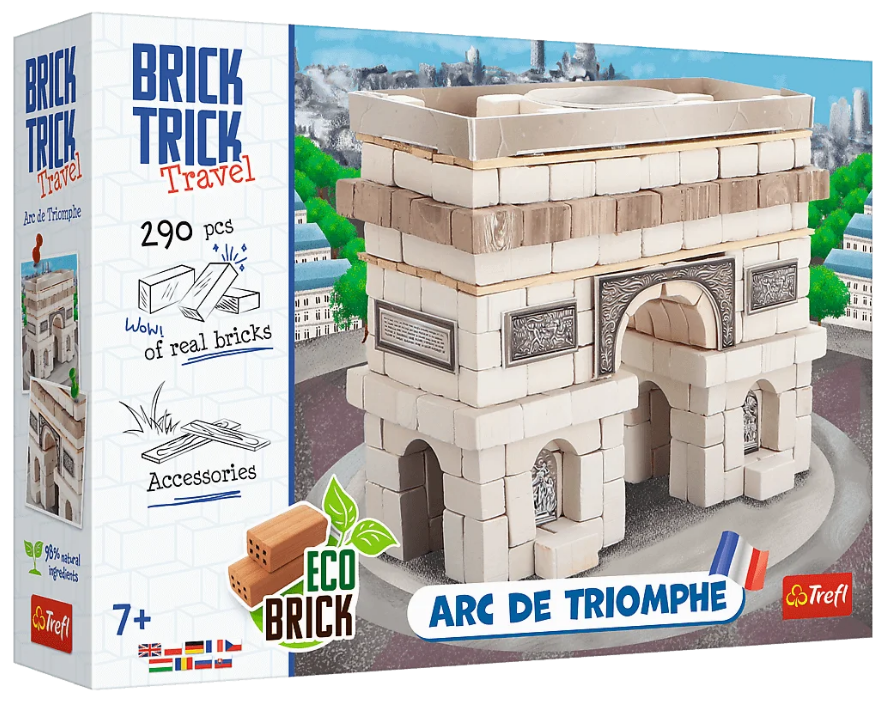 Brick Trick Travel Łuk Triumfalny Buduj z cegły - Mazak Marek Zaremba