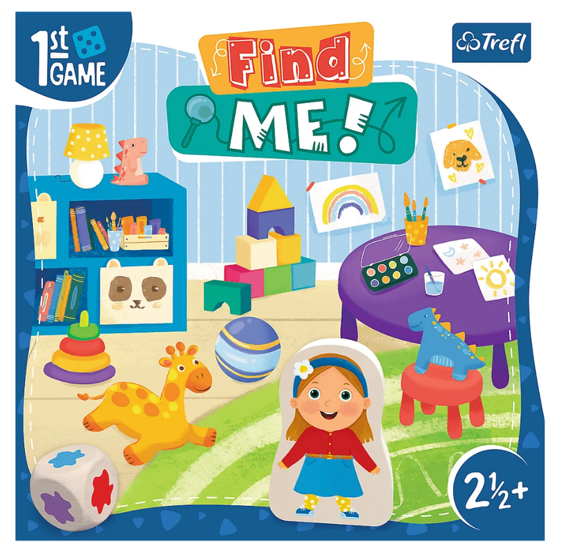 Gra Find Me Pierwsza Gra w chowanego Trefl - Mazak Marek Zaremba