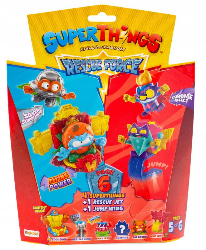 Super Things 10 Rescue Force 4Pak Jet - Wzory - Mazak Marek Zaremba