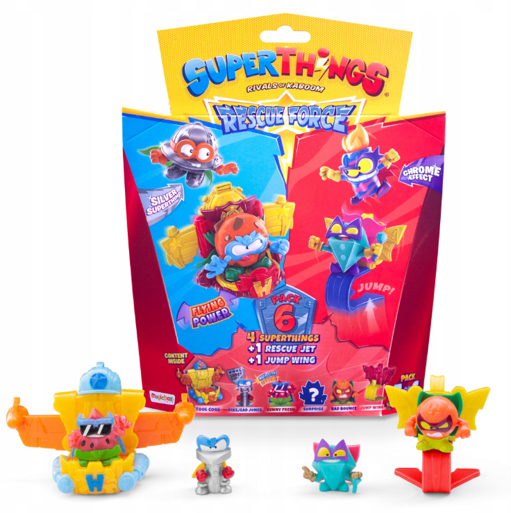 Super Things 10 Rescue Force 4Pak Jet - Wzory - Mazak Marek Zaremba