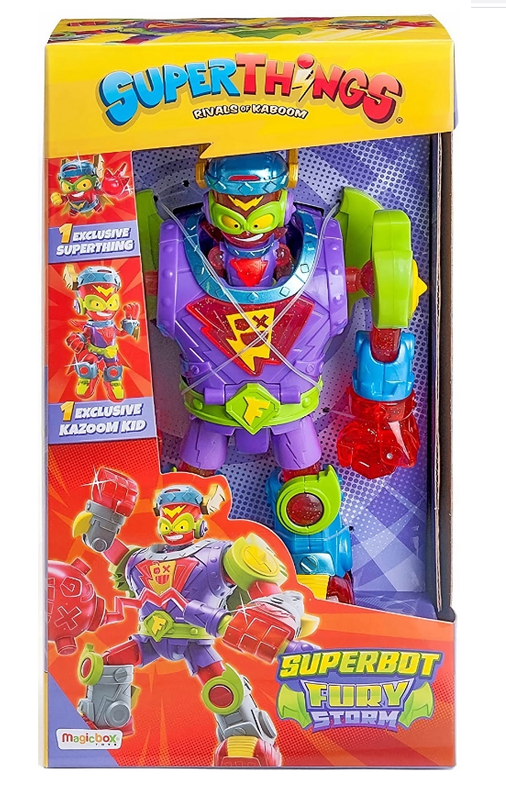 Super Zings Things 9 Robot Superbot Fury Storm - Mazak Marek Zaremba